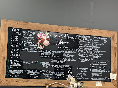 Hens & Honey Shoppe Menu – Fresh Coffee, Pastries & Seasonal Treats in ...